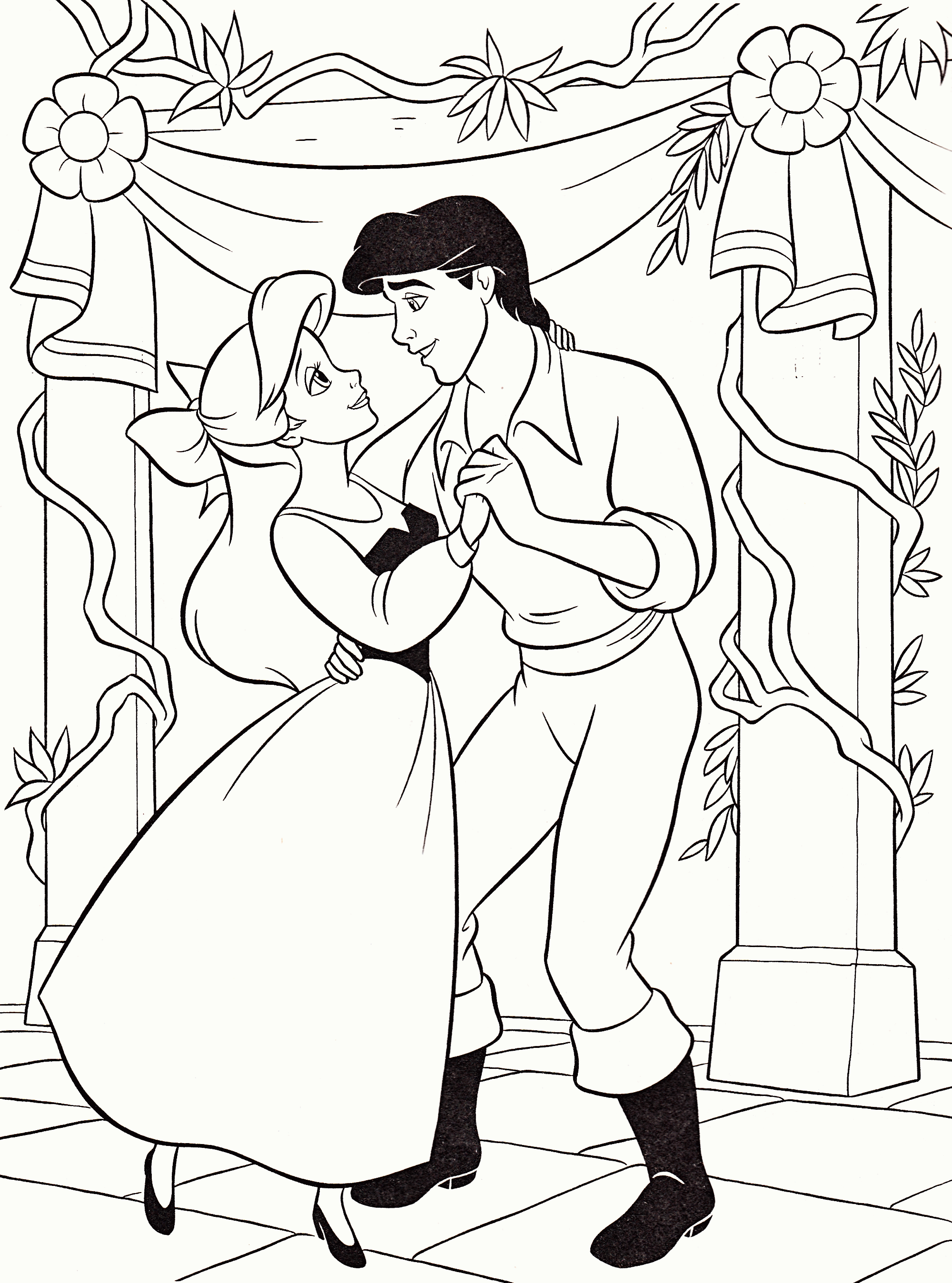 Free Disney Princess Coloring Pages Ariel In A Dress Download Free Free Disney Princess Coloring Pages Ariel In A Dress Download Free