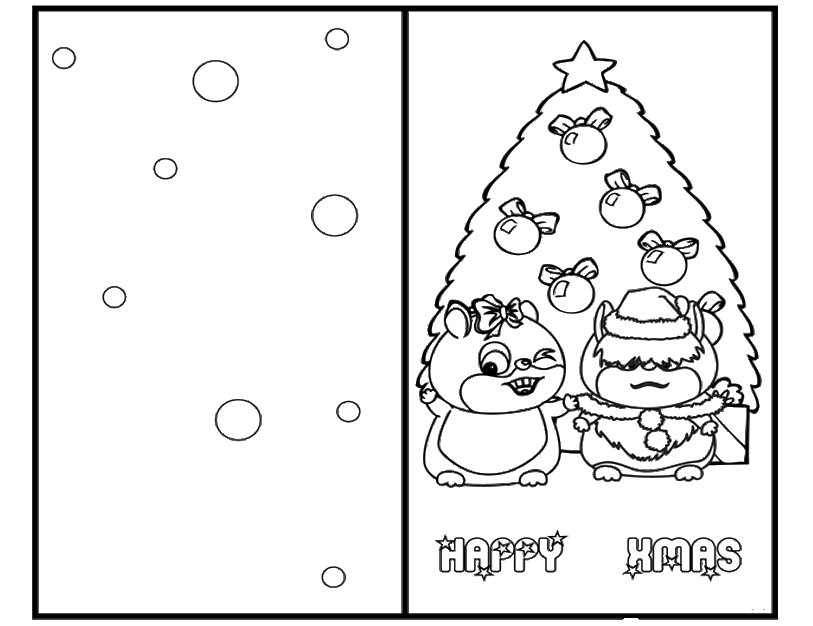 Christmas Card Template Coloring Clip Art Library Christmas Card Template Coloring Clip Art Library