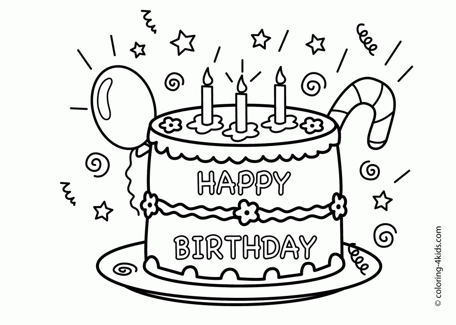 Free Happy Birthday Mom Printable Coloring Pages Download Free Happy