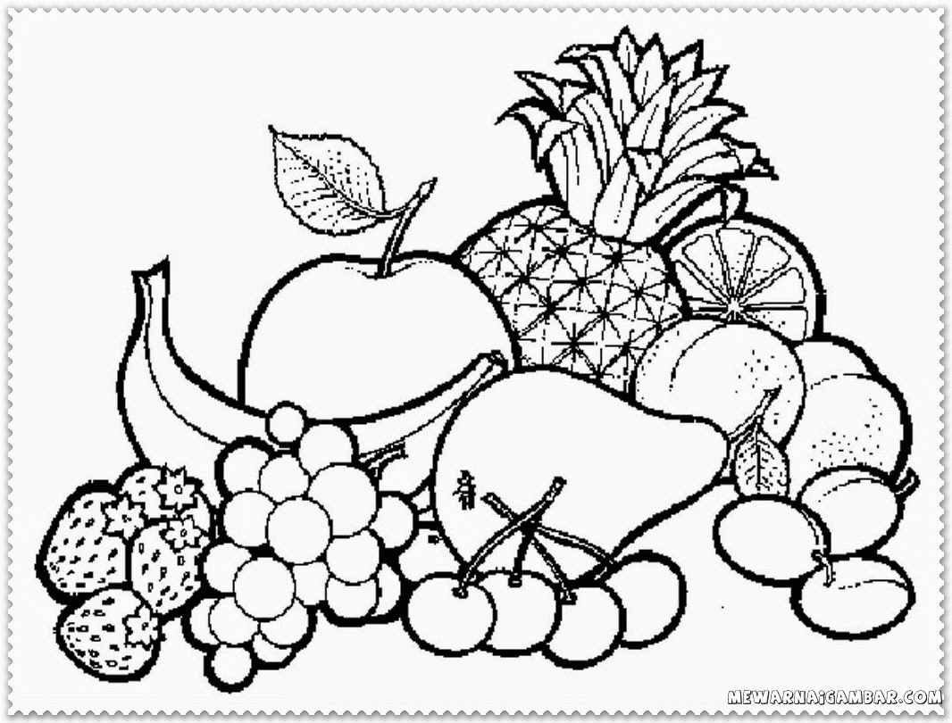 Coloring Fruits And Vegetables Clip Art Library Coloring Fruits And Vegetables Clip Art Library