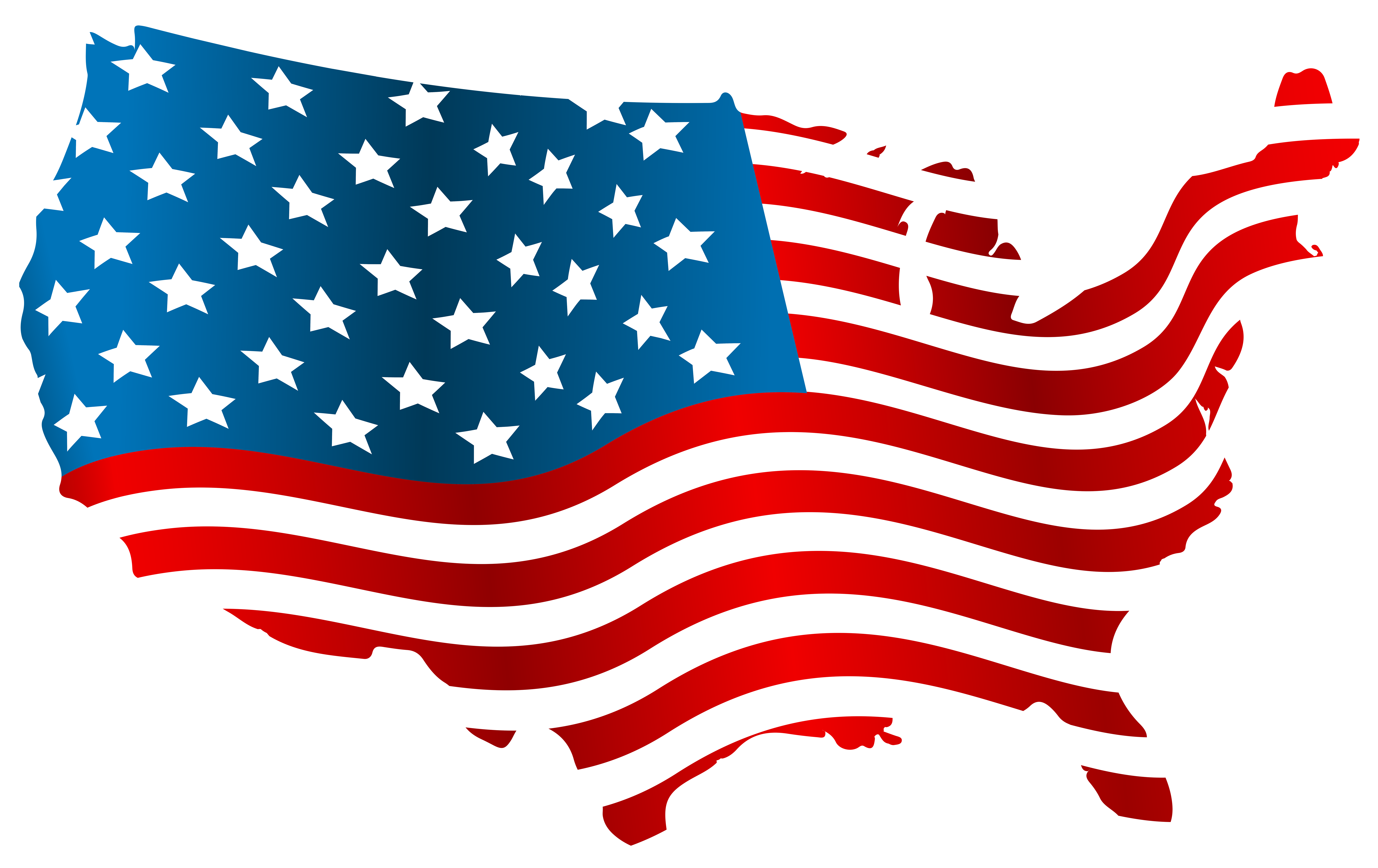 Flag Of The United States Map Clip Art Usa Flag Map Png Clip Art
