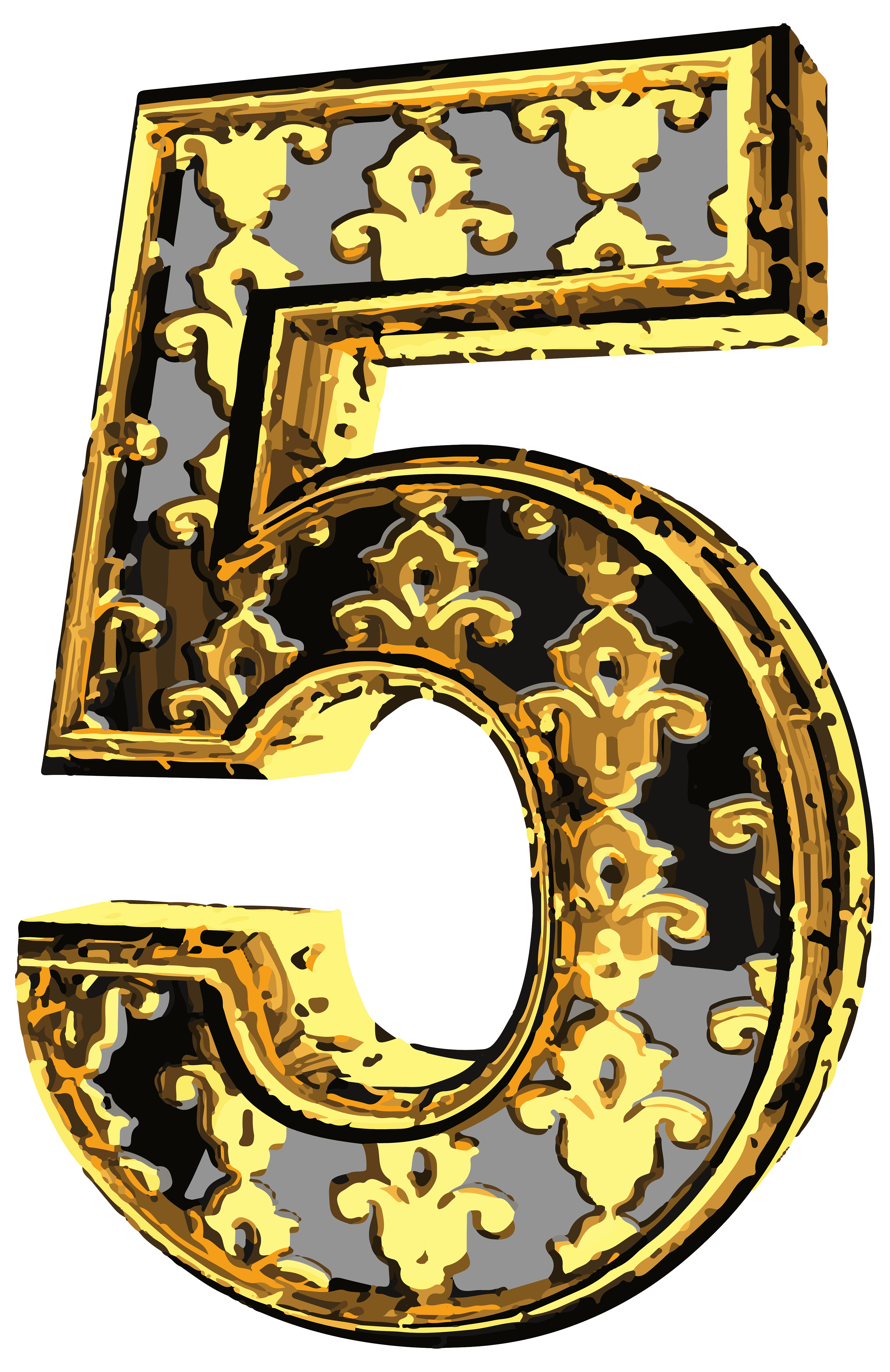 Free Decorative Number Cliparts Download Free Decorative Number 