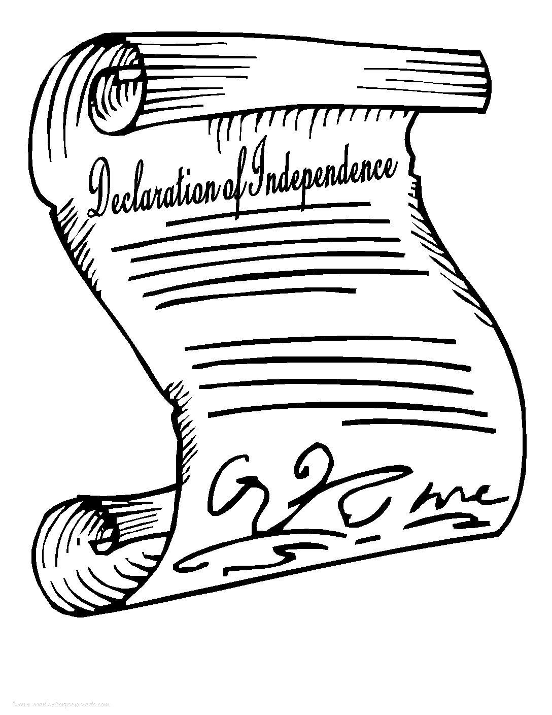 Signing Of The Declaration Of Independence Clip Art