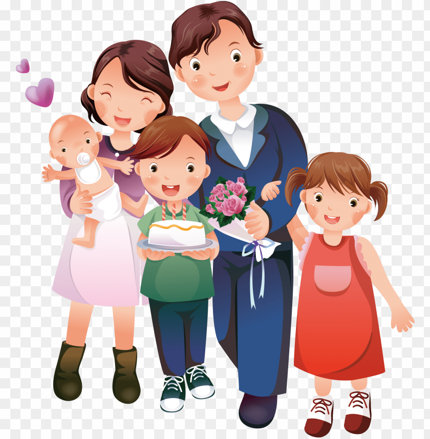 cartoon familys - Clip Art Library