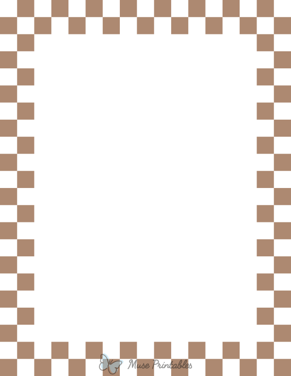 Checkerboard Border Clipart | Free Checkerboard Borders