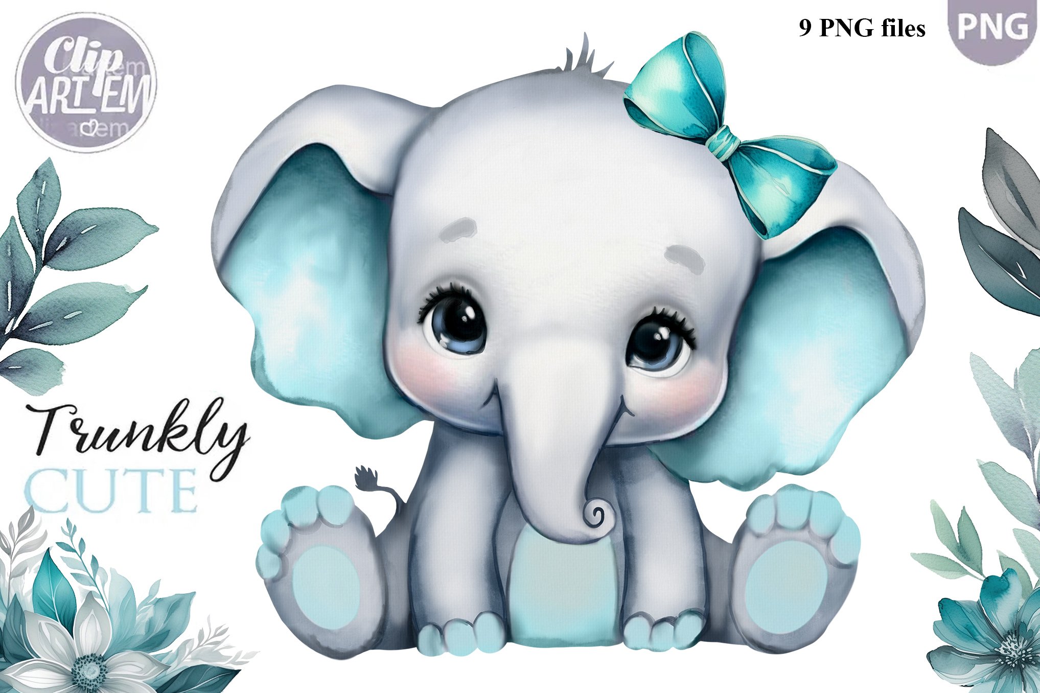 Free clip baby elephant, Download Free clip baby elephant png images ...