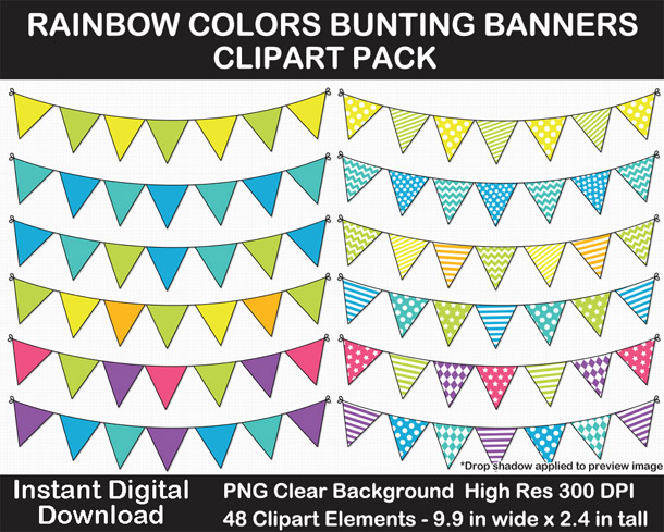 Free clip rainbow banner, Download Free clip rainbow banner png images ...