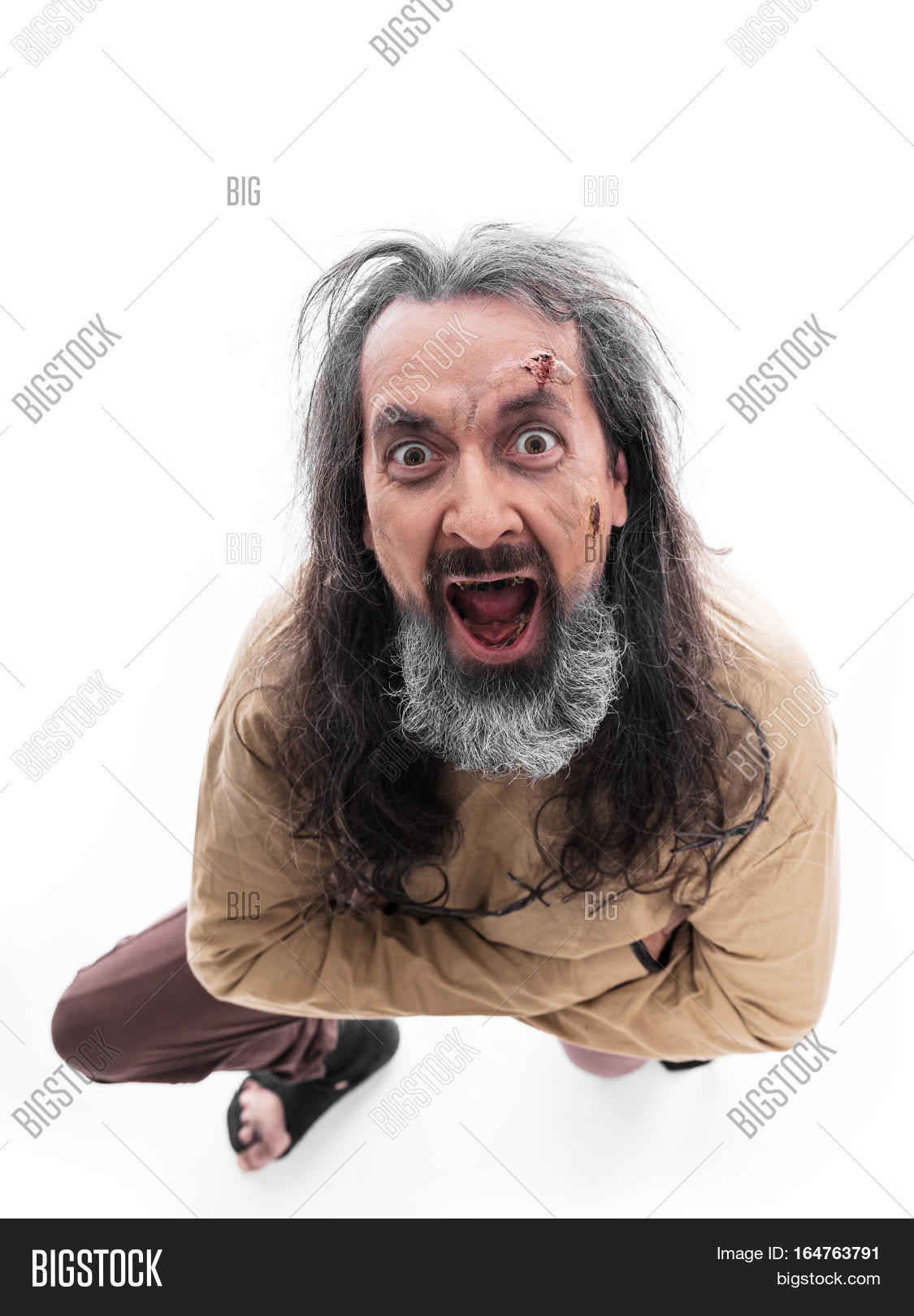 Crazy Man Straitjacket Image & Photo (Free Trial) | Bigstock #5583845