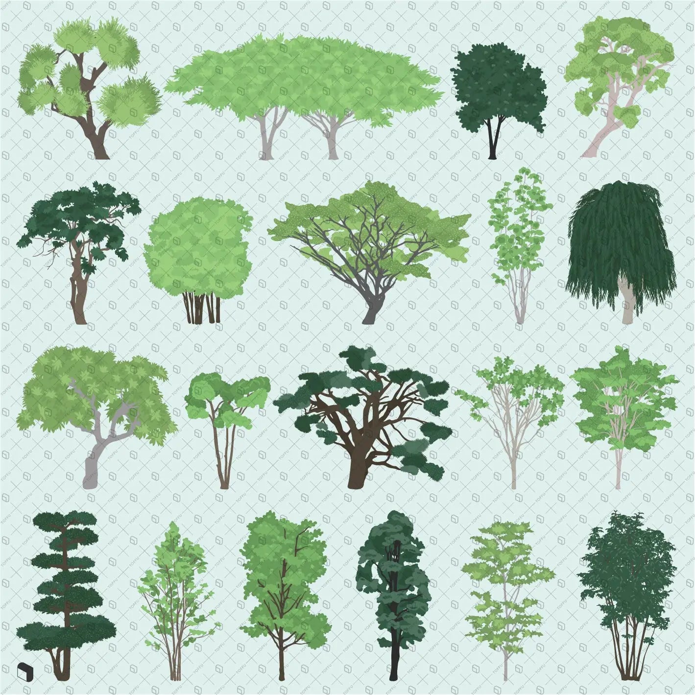 Free Free Vector Trees, Download Free Free Vector Trees png images ...