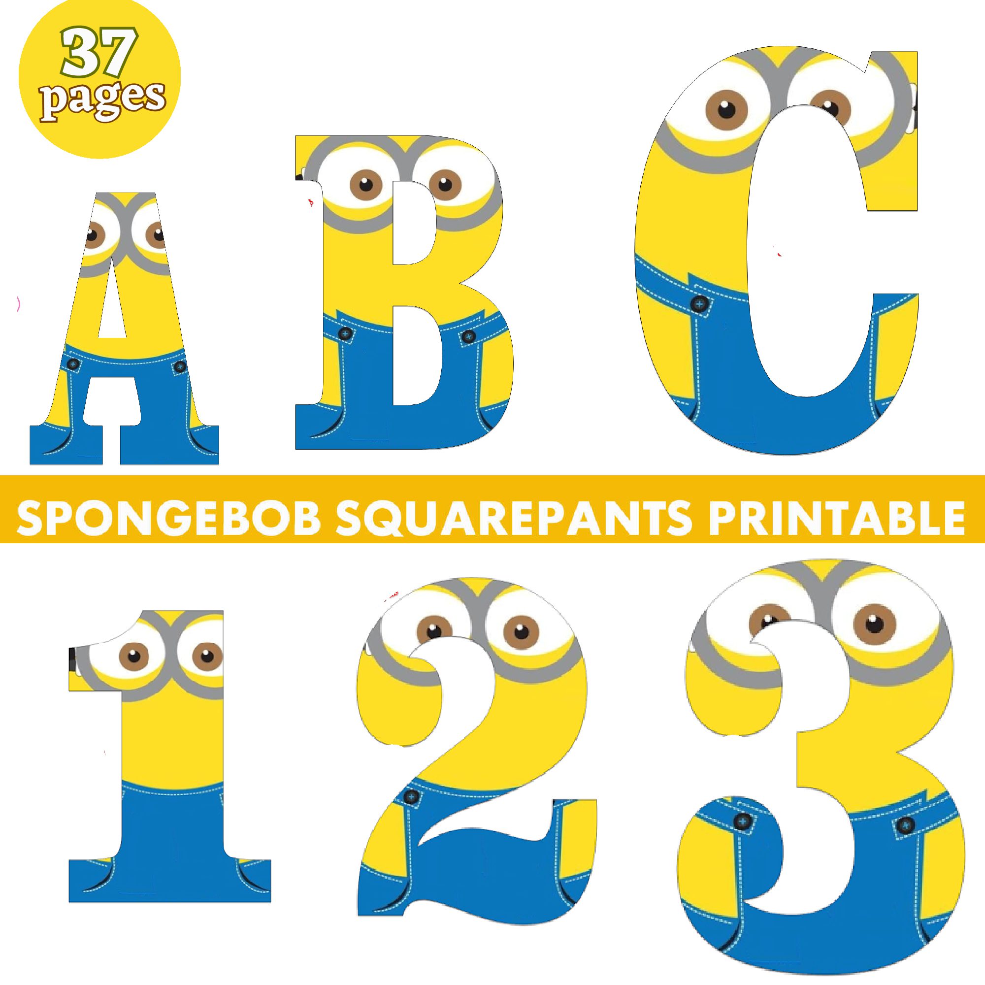 Free Minion ABC Cliparts, Download Free Minion ABC Cliparts png images, Free ClipArts on Clipart ...