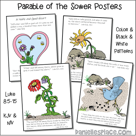 Parable of the Sower Bible Lesson and Crafts #5699635