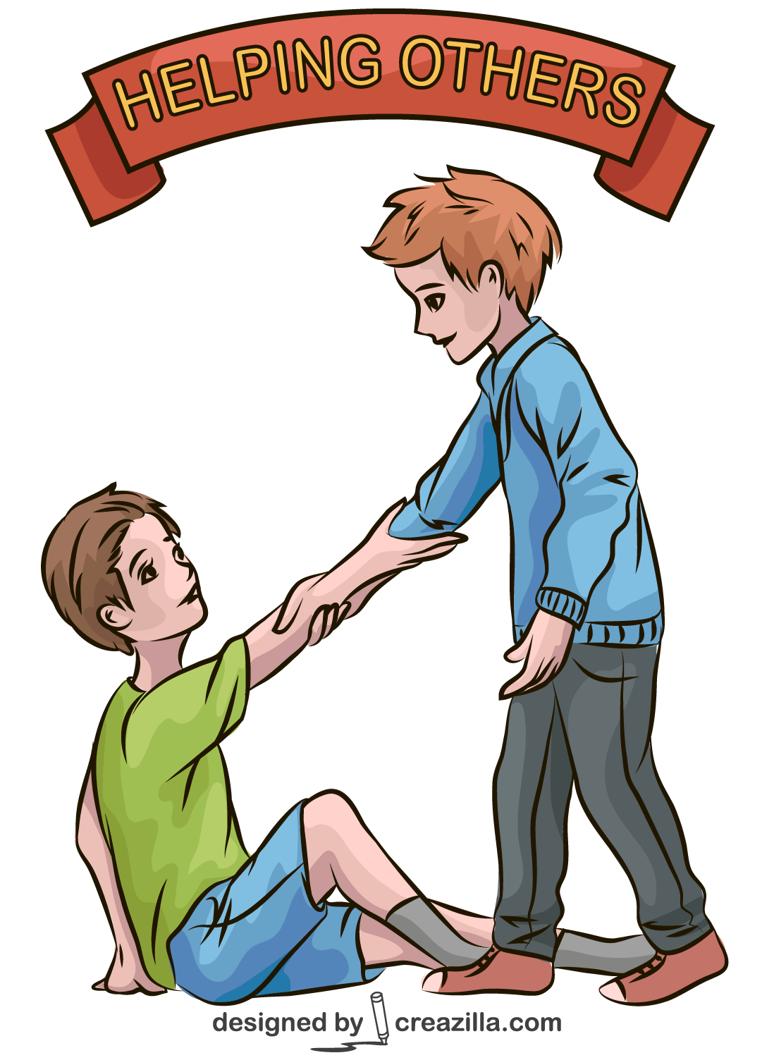 Showing Helping Others - Free vector images on clipart library.com #5714675