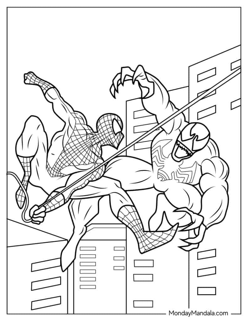 Free Spiderman And Venom Coloring Pages Free, Download Free Spiderman ... Free Spiderman And Venom Coloring Pages Free, Download Free Spiderman ...