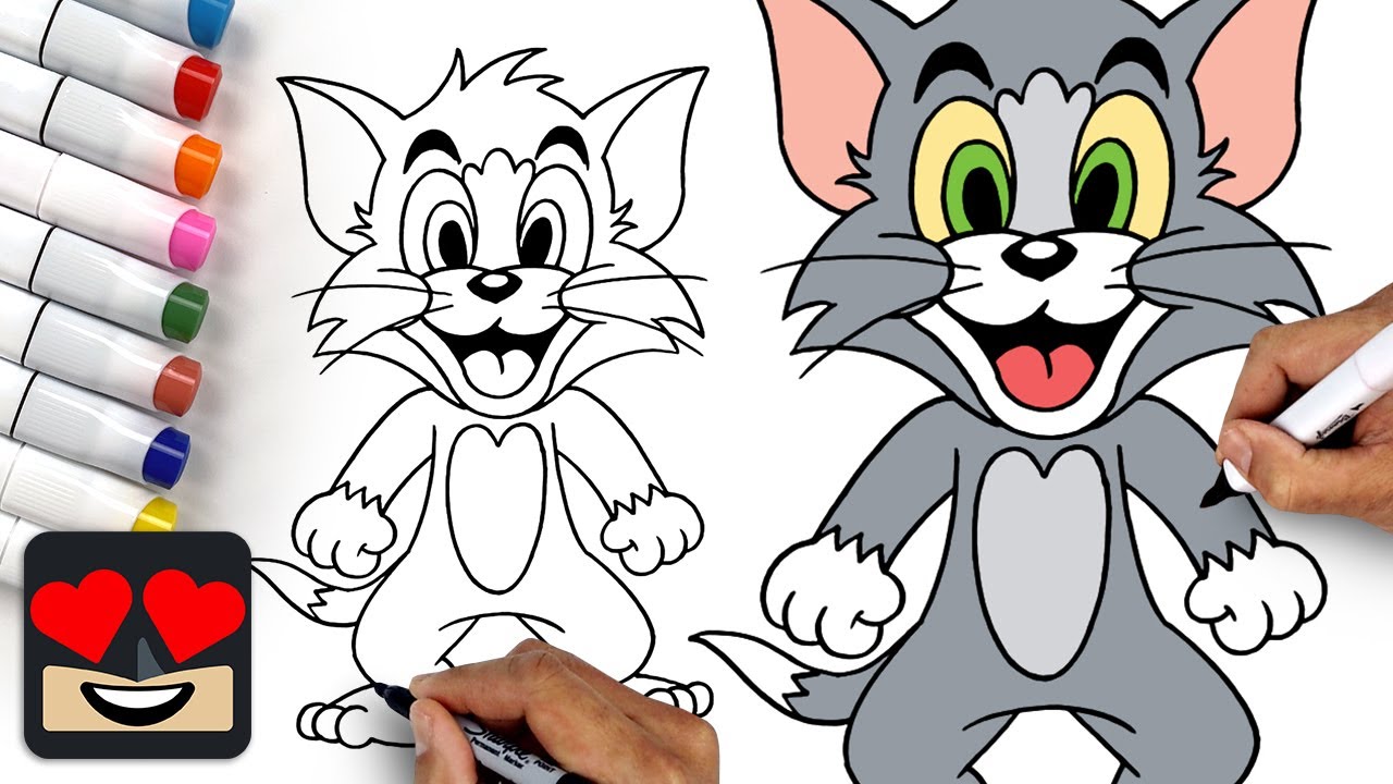 How To Draw Tom | Tom and Jerry #5608871