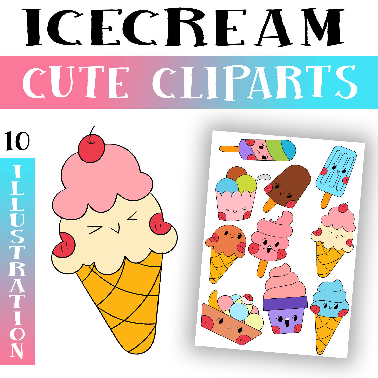 Free banana split sundae Clipart | FreeImages - Clip Art Library