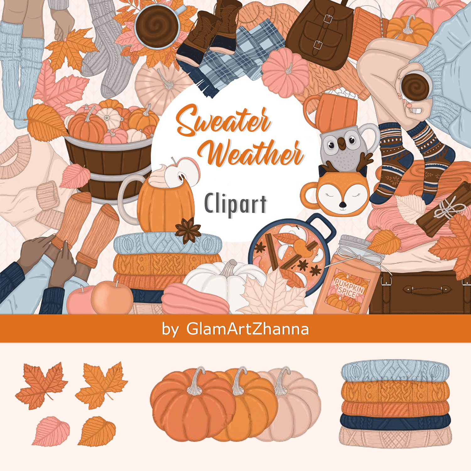Cozy Fall Clip Art - Autumn - Sweater Weather - Fall Planner - Clip Art ... Cozy Fall Clip Art - Autumn - Sweater Weather - Fall Planner - Clip Art ...