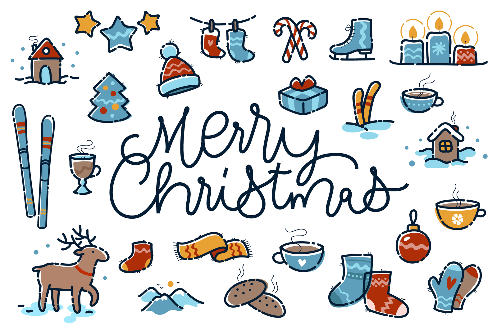 Merry Christmas Clipart Images - Free Download on Clipart LIbrary #3947955