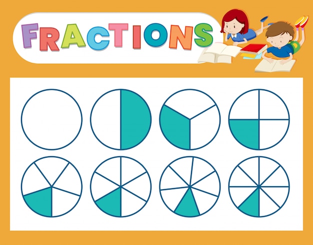 Free fractions clipart, Download Free fractions clipart png images ...