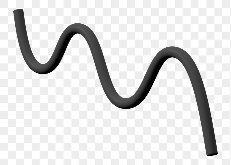 3D white squiggle clipart, abstract | Premium PSD - rawpixel - Clip Art Library