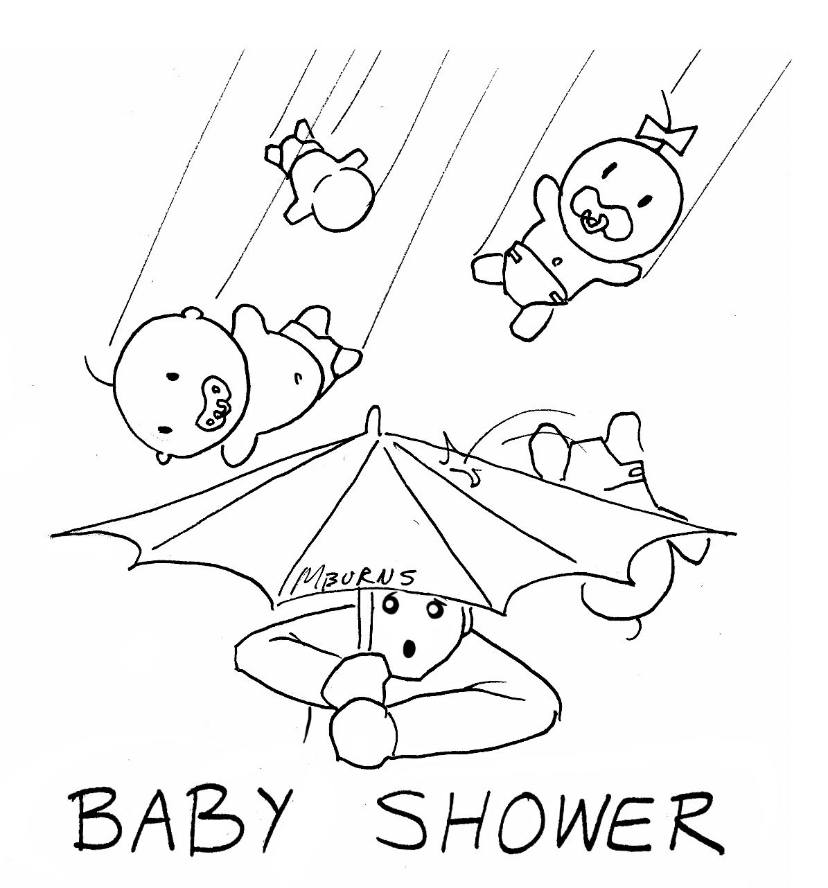 Baby Shower Coloring Pages Clip Art Library Baby Shower Coloring Pages Clip Art Library