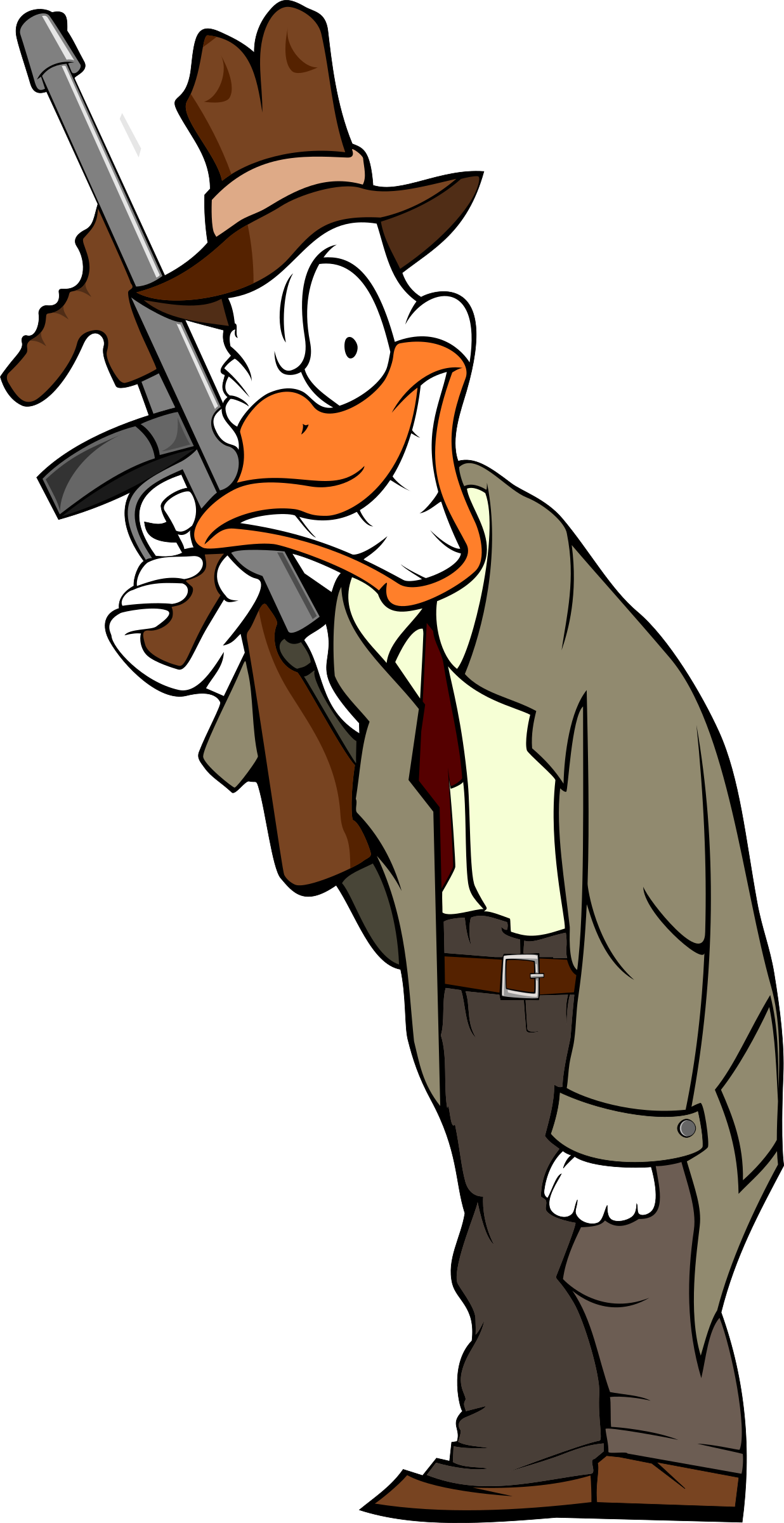 Gangster Daffy Duck Drawing Clip Art Library Gangster Daffy Duck Drawing Clip Art Library