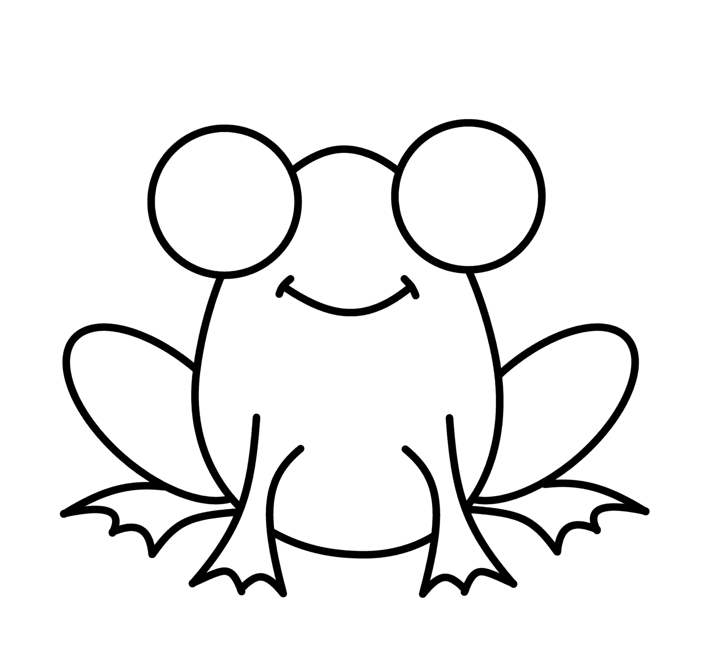 Drawing Funny Frog 1453451