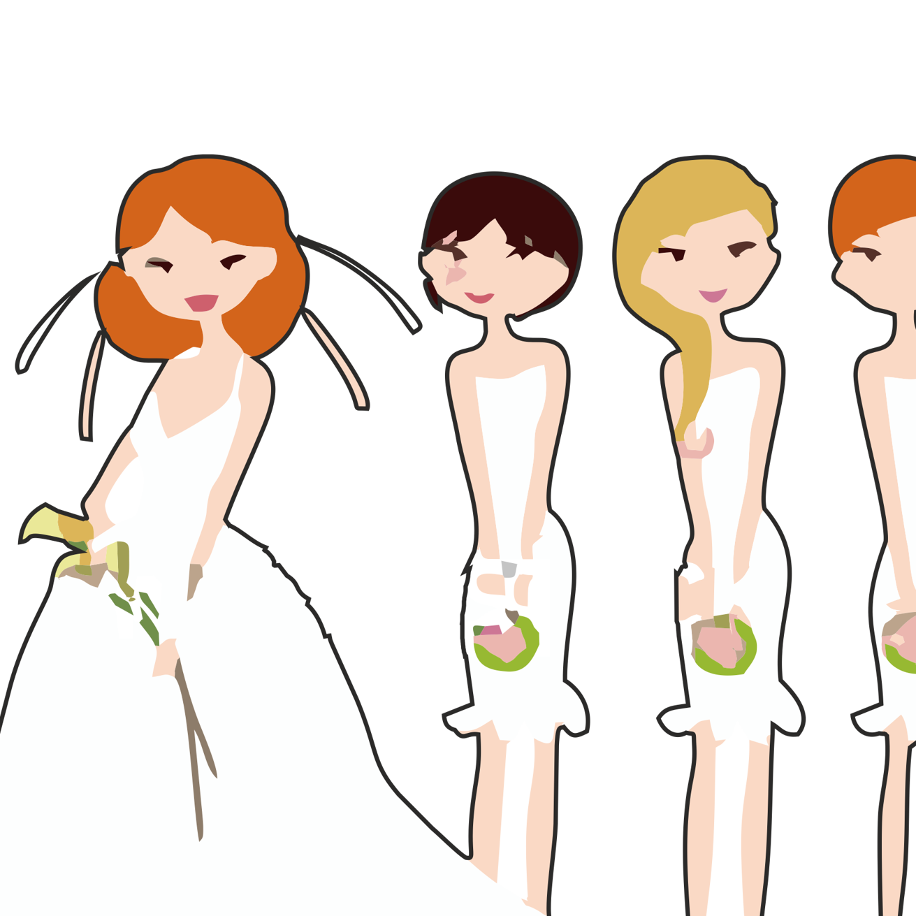Free Bridesmaid Dress Cliparts Download Free Bridesmaid Dress Cliparts