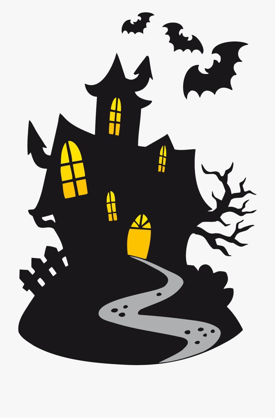 Halloween Clipart Haunted House – Free Clipart #3112613 | Clipart Library